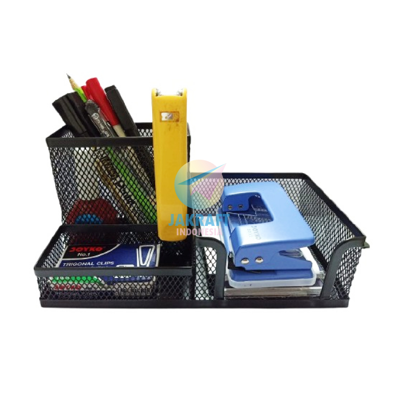 Jual (1 Unit) Desk Set Jaring JOYKO DS-20 Tempat Alat Tulis Pensil Meja ...
