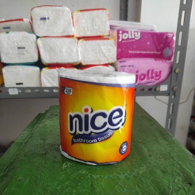 Jual Tissue roll NICE 238 sheet | Shopee Indonesia