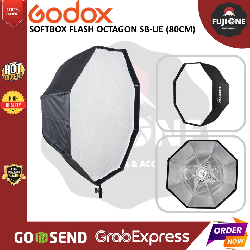 Jual Godox SB-UE 80cm Octagon Honeycomb Grid Softbox with Bowens Mount ...