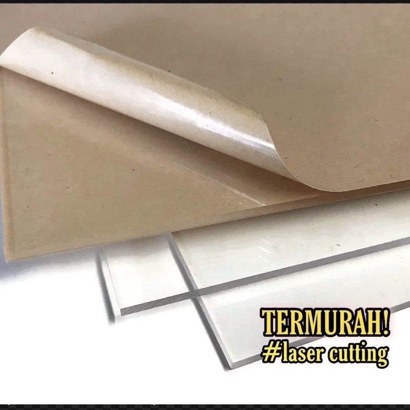 Jual AKRILIK Lembaran CUSTOM / Akrilik bening / Custom Akrilik / Acrylic | Shopee Indonesia