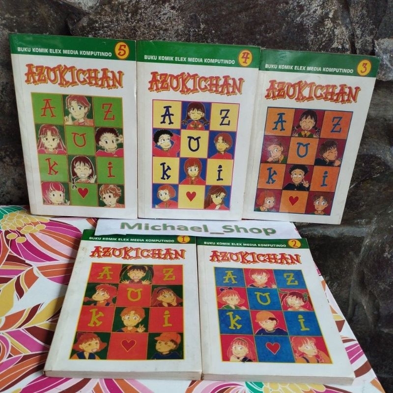 Jual ( A3 ) Komik AzukiChan 1-5 Azuki Chan Langka | Shopee Indonesia