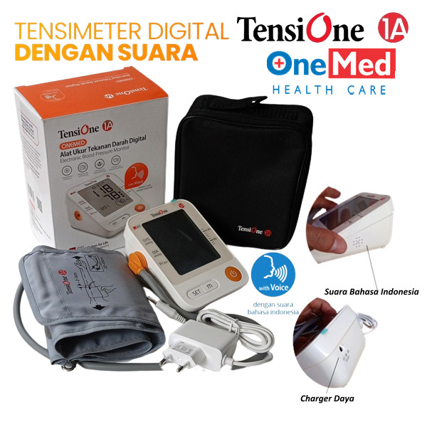 Jual Tensi Meter Digital Onemed TensiOne Alat Ukur Tekanan Darah Tensi ...