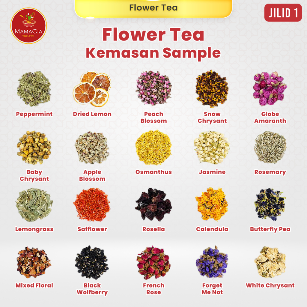 Jual Mamacia Treats Flower Tea Teh Bunga Lavender Chamomile ...
