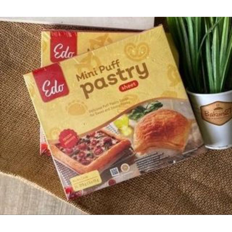 Jual EDO PUFF PASTRY MINI 14X14cm | Shopee Indonesia