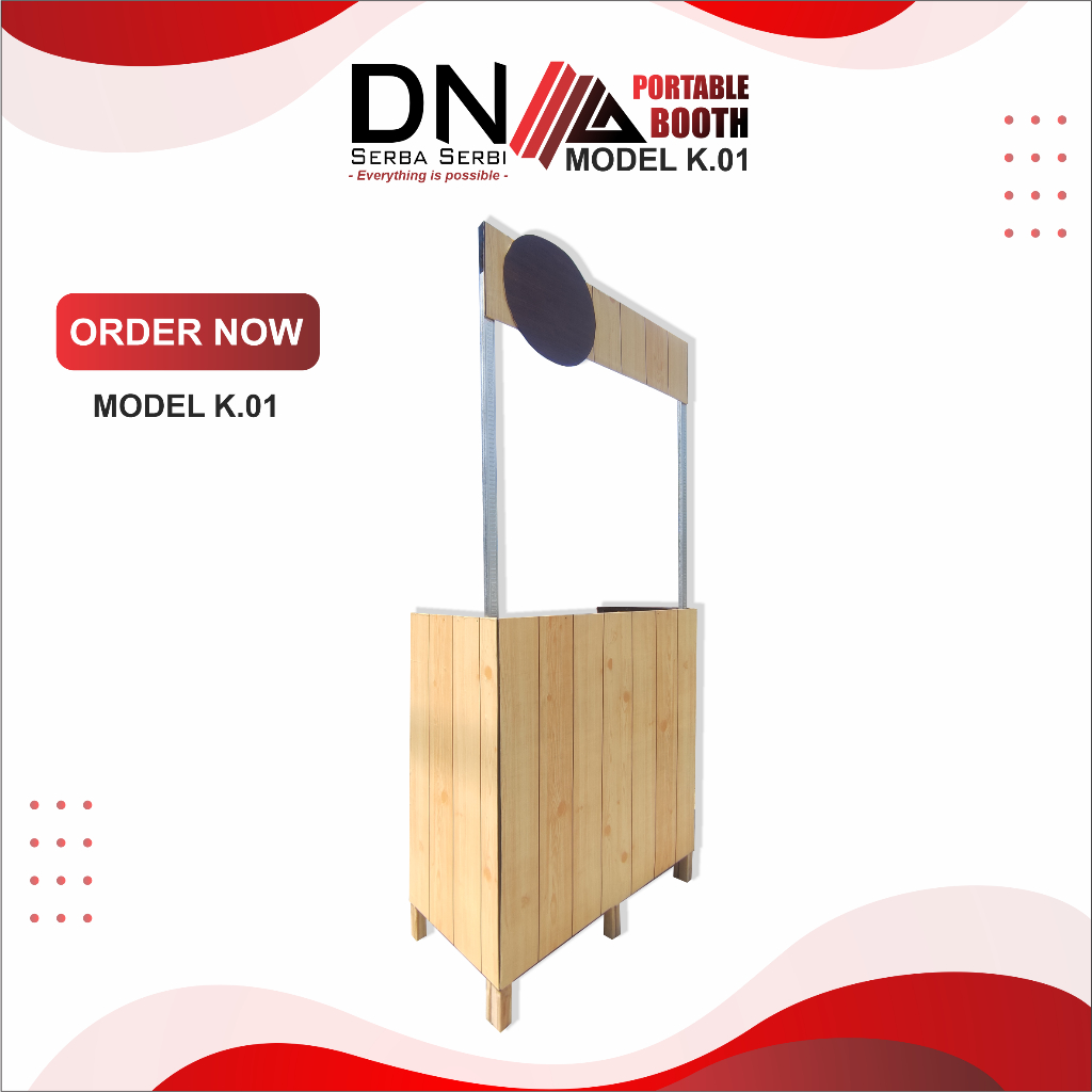 Jual MG l Portable Booth Model K.01/Booth lipat praktis/gerobak [MURAH ...