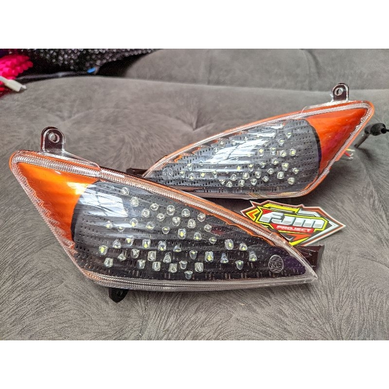 Jual led running mio sen sein custom mio sporty set reflektor sein sen ...