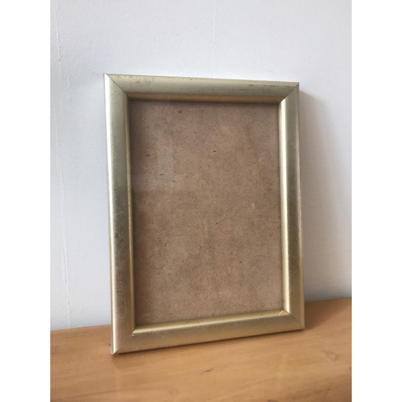Jual Frame Foto Uk 5r / Bingkai Foto Minimalis / Pigura GOLD Kaca ...