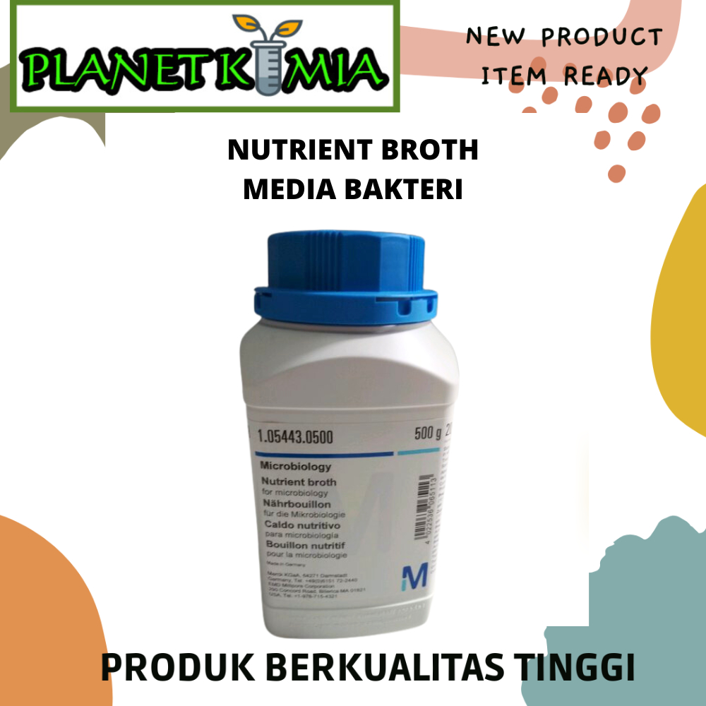 Jual Nutrient Broth / NB 50 gr dan 100 gr Merck Media Bakteri ...