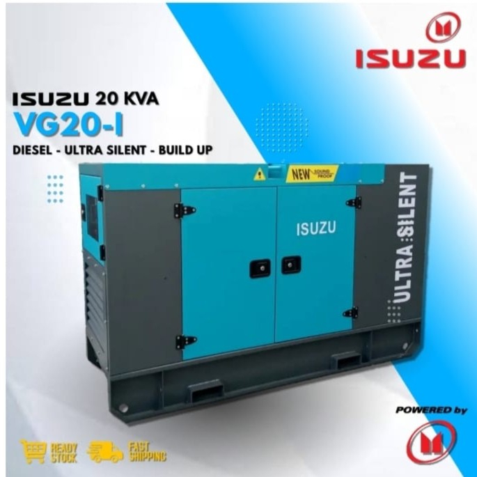 Jual Genset 20 KVA Isuzu Silent Diesel - Murah | Shopee Indonesia
