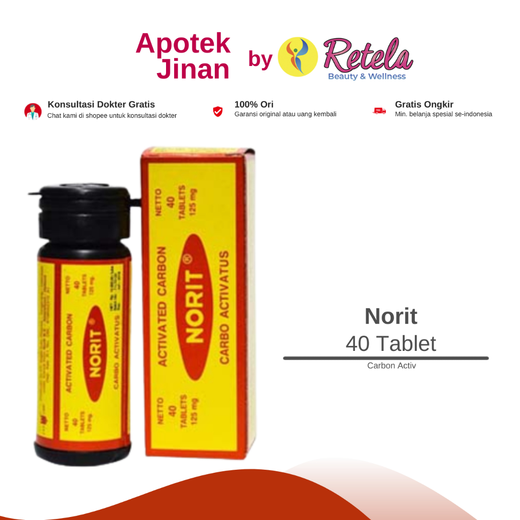 Jual NORIT CAP ELANG TUBE 40 TABLET | Shopee Indonesia