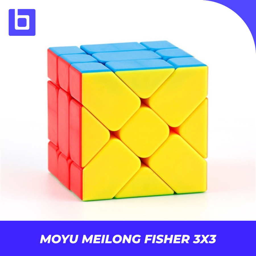 Jual Cube 3x3 Moyu Meilong Fisher Cube 3x3 Stickerless Original ...