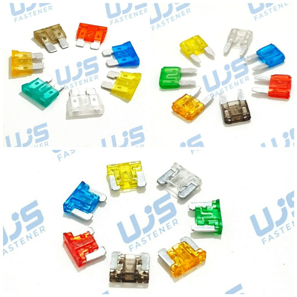 Jual Sekring Tancap Kecil Besar Buntung Micro 5A 7,5A 10A 15A 20A 25A ...