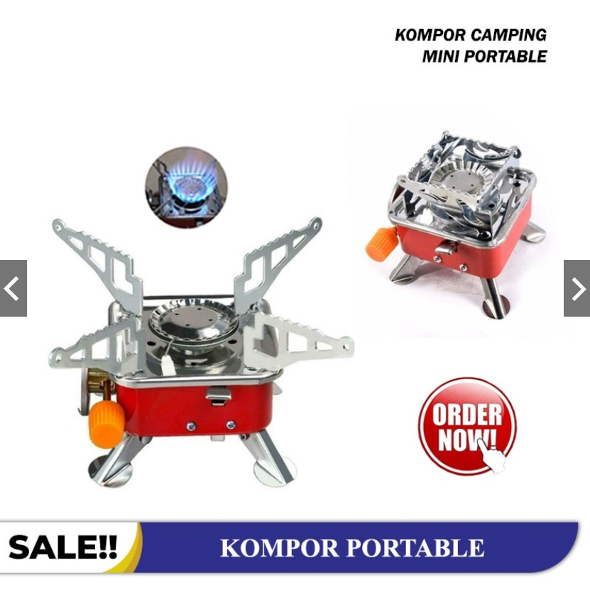 Jual Kompor Camping Gas Kotak Mini Portabel Stove Mini Alat Masak Gunung | Shopee Indonesia
