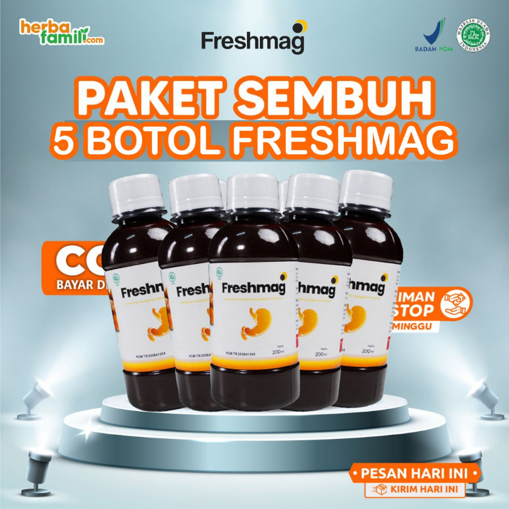 Jual [READY] FRESHMAG 5 BOX 100% ORI - DITRIBUTOR RESMI MADU FRESHMAG BANTU ATASI MAG DAN GERD ...