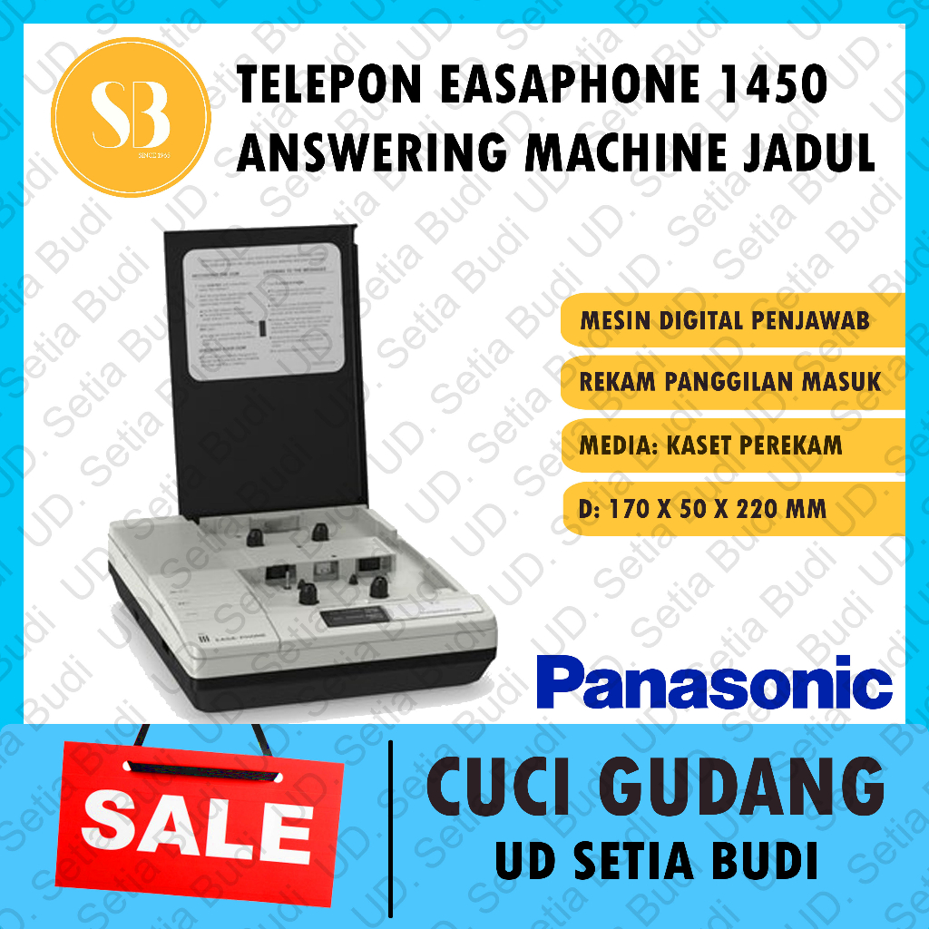 Jual Sistem Penjawab Telepon Otomatis Panasonic Easa-Phone KX-T1450 ...