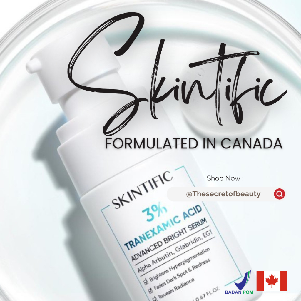 Jual SKINTIFIC Face & Skincare 3% Tranexamic Acid Advanced Bright Serum ...