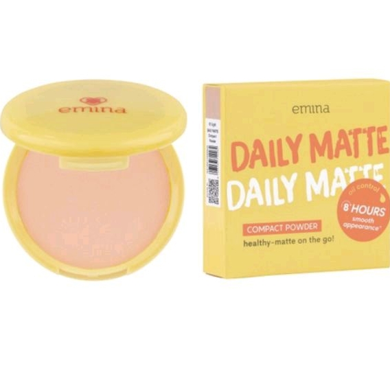 Jual Emina Daily Matte Compact Powder | Shopee Indonesia
