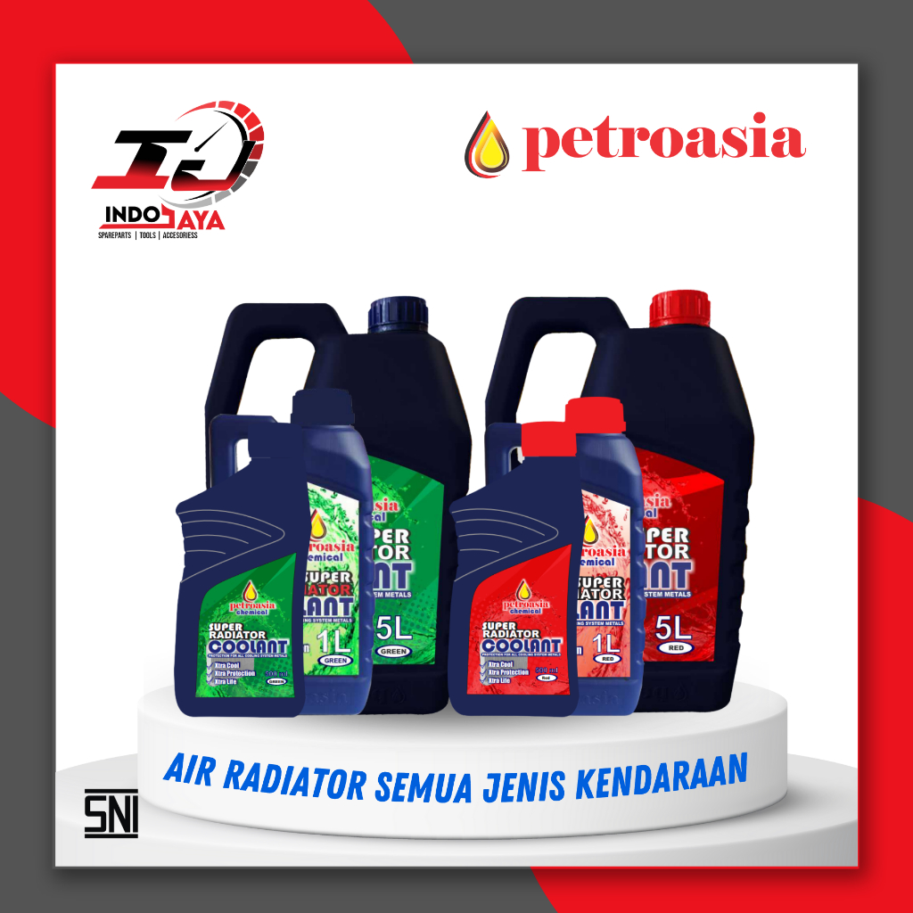 Jual [BAYAR DI TEMPAT] COOLANT AIR RADIATOR PETROASIA 500ML 1LITER ...