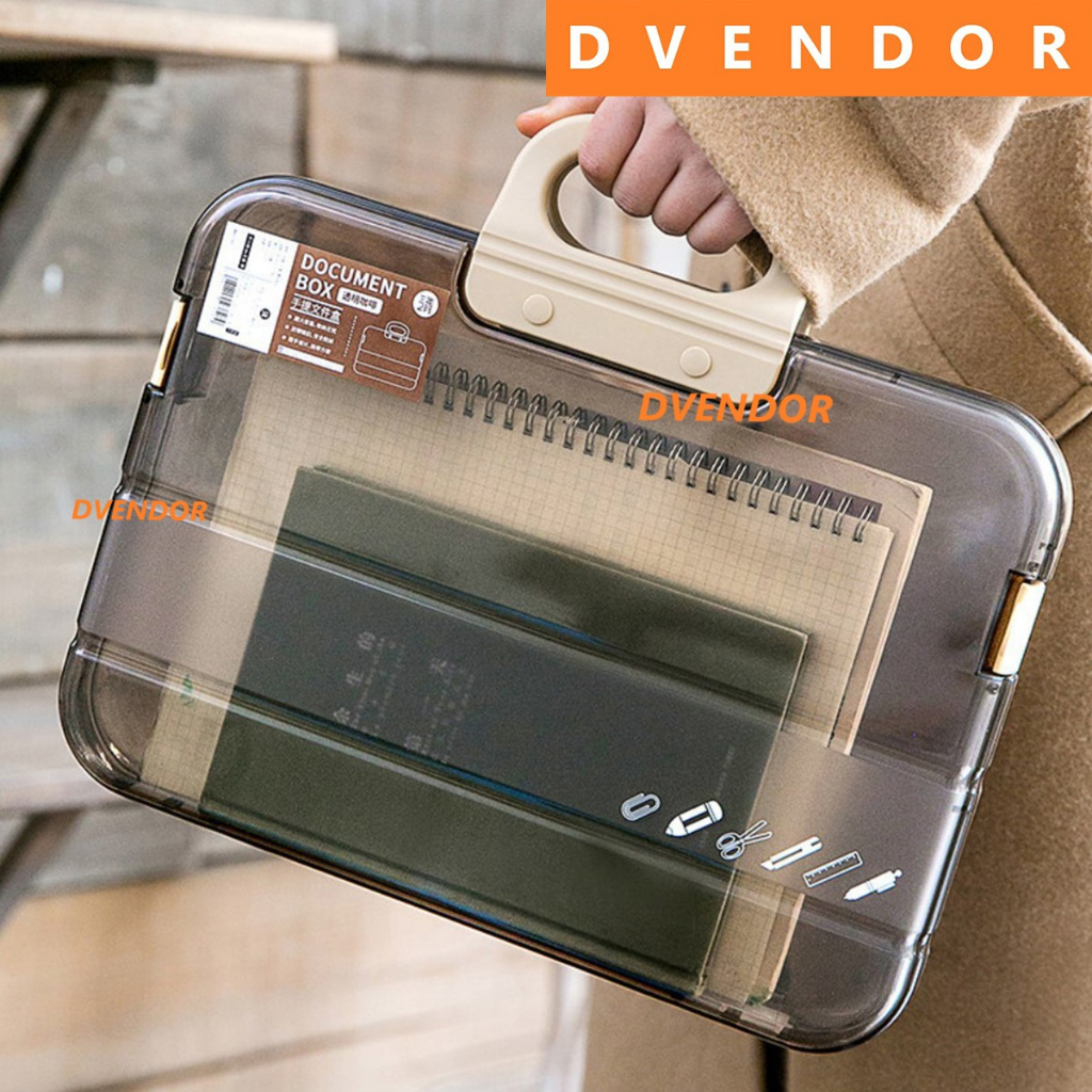 Jual TAS KOPER PLASTIK TRANSPARAN TEMPAT PENYIMPANAN BERKAS ARSIP ...