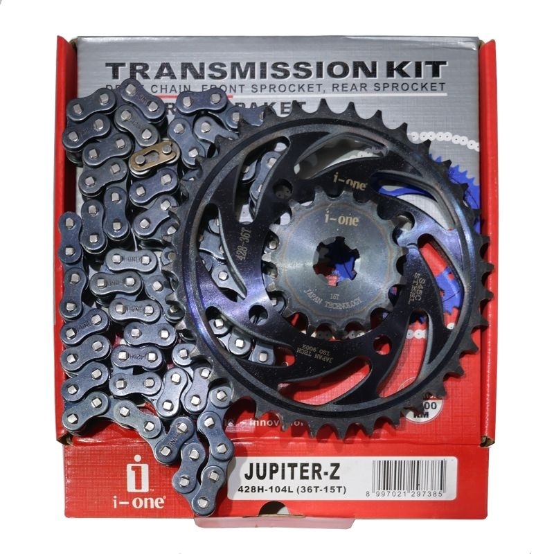 Jual GIR PAKET GIRSET GEARSET TITANIUM I-ONE JUPITER LAMA / JUPITER Z ...