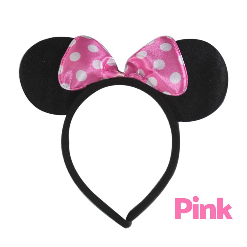 Jual Bando mickey mouse bando aksesoris rambut pita Mickey Mouse Miki ...