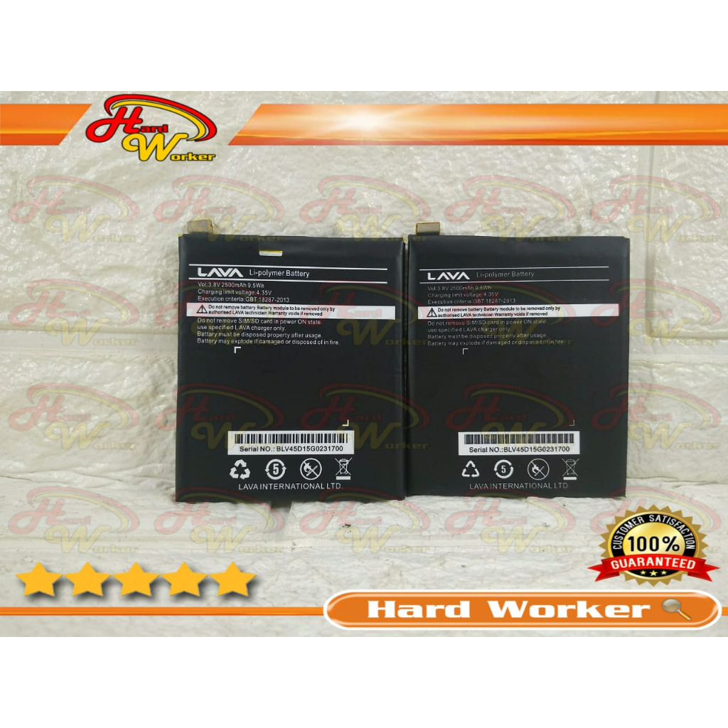 Jual Baterai Battery Batery Batre Original LAVA Iris Pixel V2 - W3715 BLV45D BLV-45D ORI ...