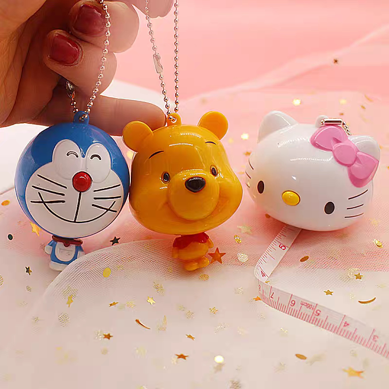 Jual Gulungan Meteran /Pengukur Baju/ Cute Measuring Tape (Hello Kitty ...