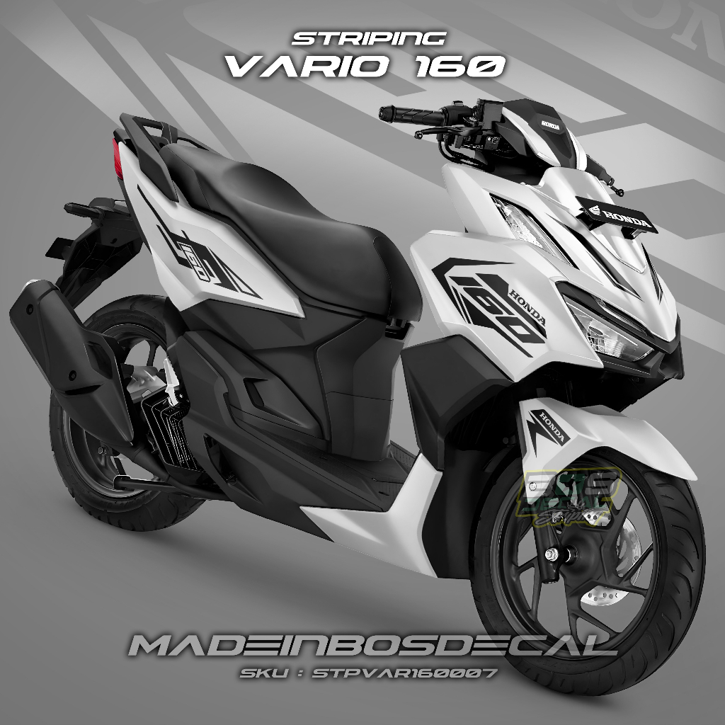 Jual Striping Vario 160 Stiker vario 160 Cutting Sticker Vario 160 NEW | Shopee Indonesia
