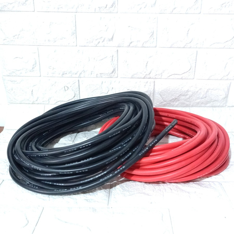 Jual kabel silikon silicone cable 5awg awg 5 200c kabel RC listrik ...