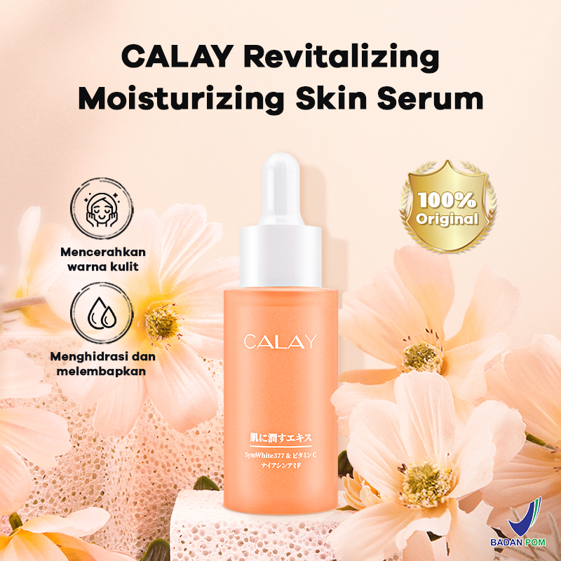 Jual CALAY Revitalizing Moisturizing Skin Serum 45ml Vitamin C Facial Care Essence | Shopee ...