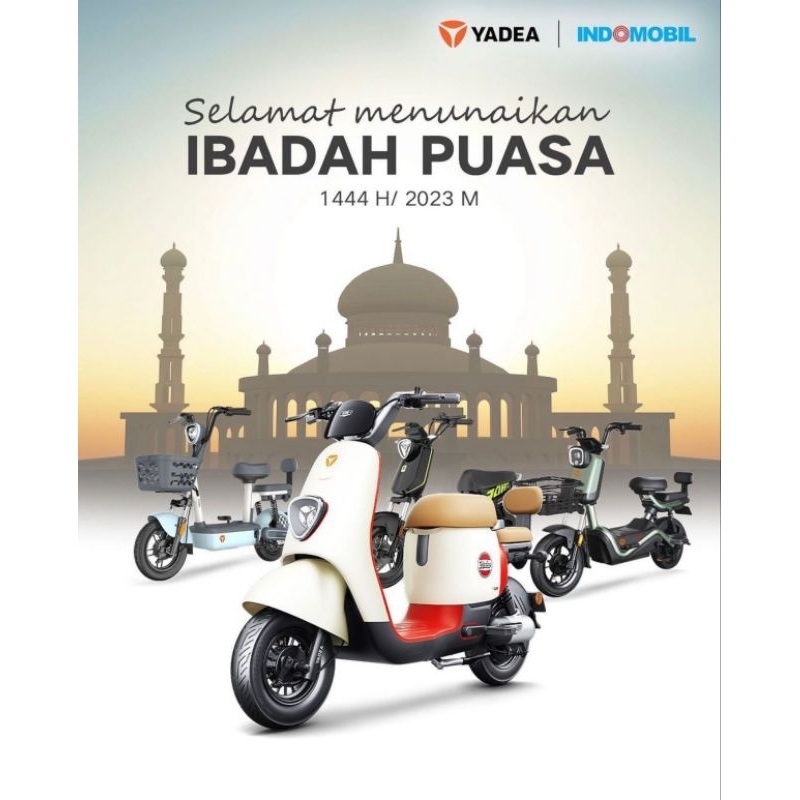 Jual Sepeda Listrik Yadea/Sepeda Yadea/Listrik Yadea | Shopee Indonesia