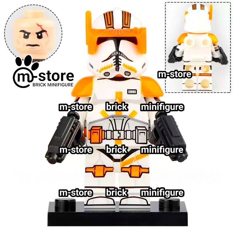 Jual brick star wars clone wars commander cody cc-2224 mini toy figure ...