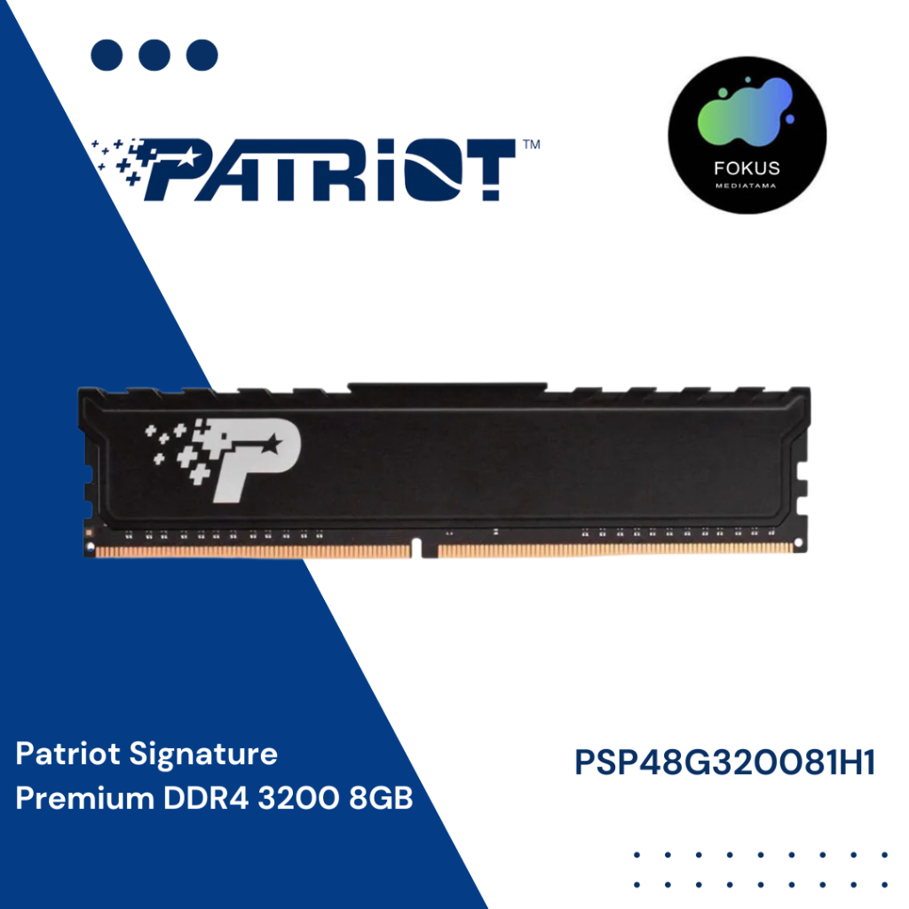 Jual RAM Patriot Signature Premium DDR4 8GB (1x8GB) 3200MHz ...