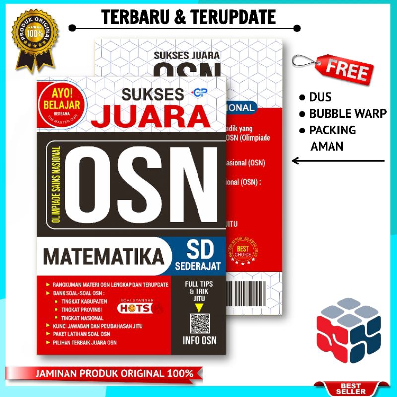 Jual BUKU OLIMPIADE OSN MATEMATIKA SD | SUKSES JUARA OLIMPIADE SAINS NASIONAL MATEMATIKA SD ...