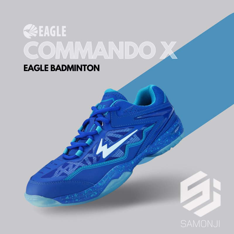 Jual SJ EAGLE TIPE COMMANDO X SEPATU BADMINTON BULUTANGKIS OLAHRAGA ...
