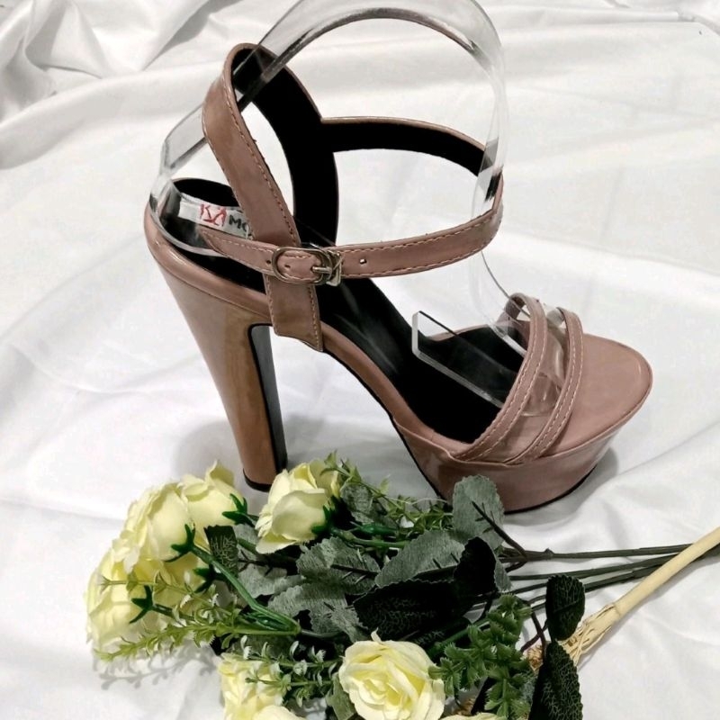 Jual High Heels premium Dilla 15 Cm wanita elegant heels cantik heels ...