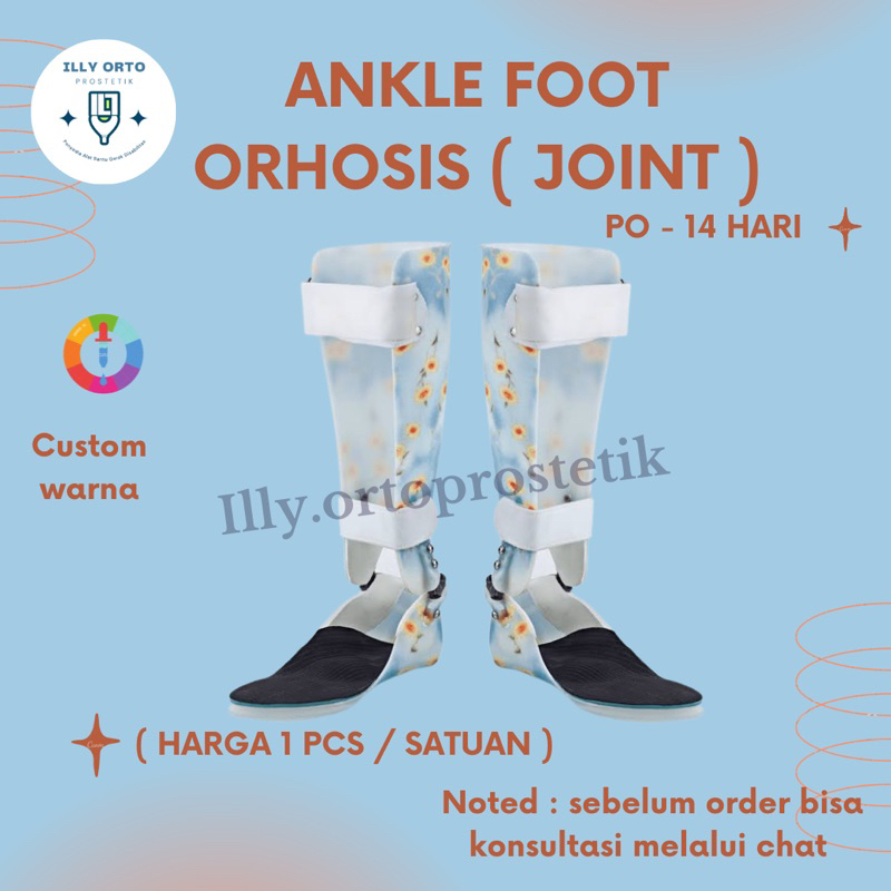 Jual ANKLE FOOT ORTHOSIS ( AFO JOINT/ AFO DYNAMIC ) HARGA SATUAN ...