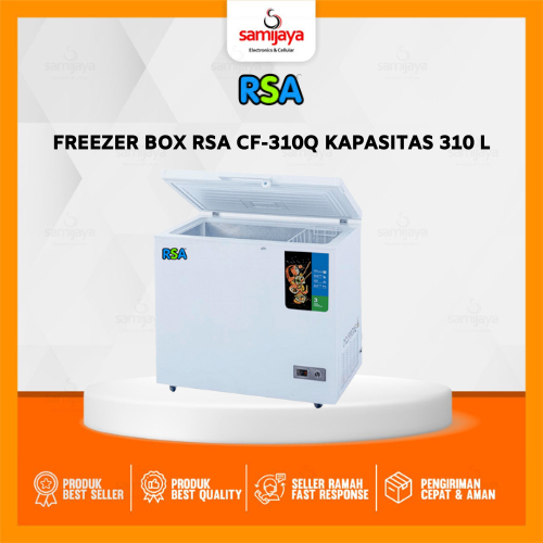 Jual CHEST FREEZER / FREEZER BOX RSA CF 310Q / CF-310Q / CF 310 LITER | Shopee Indonesia