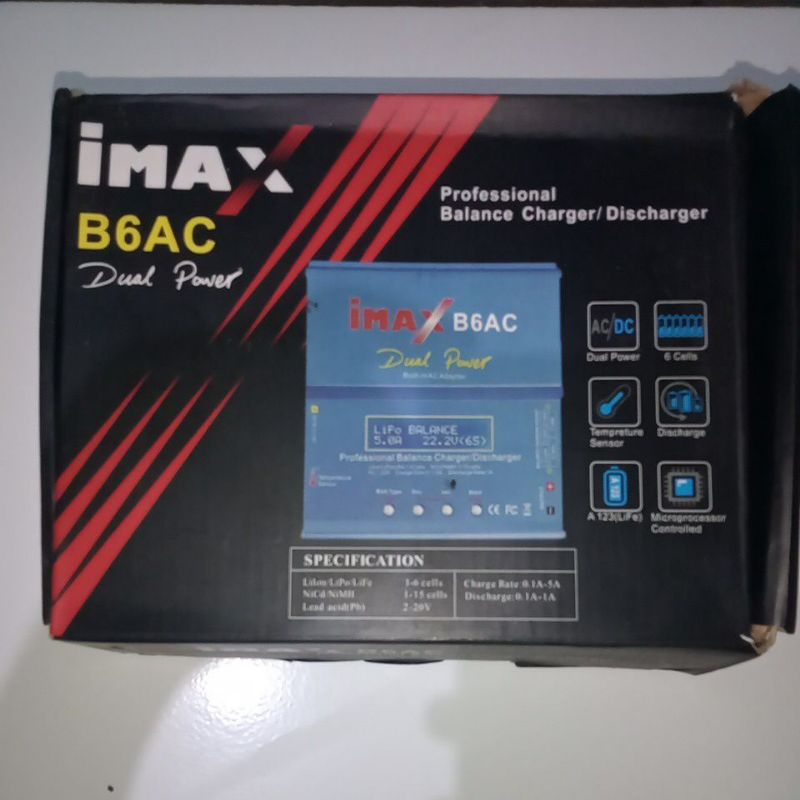 Jual IMAX B6AC Charger Baterai LiPo | Shopee Indonesia