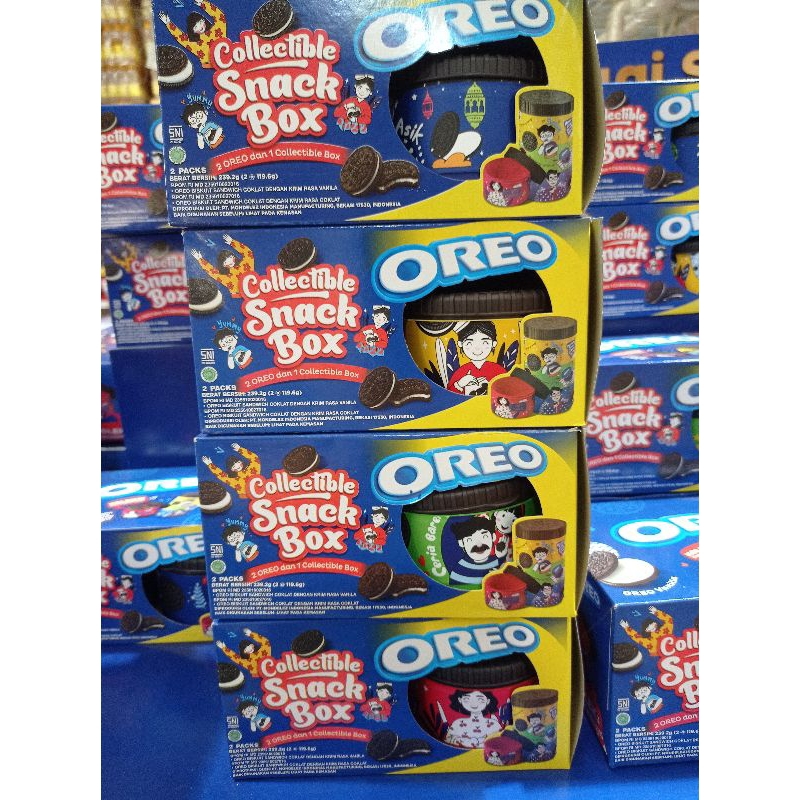 Jual OREO COLLECTIBLE SNACK BOX | Shopee Indonesia