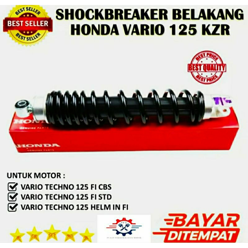 Jual ORIGINAL SHOCKBREAKER BELAKANG HONDA VARIO TECHNO 125 LAMA , VARIO 125 150 LED ESP , VARIO ...