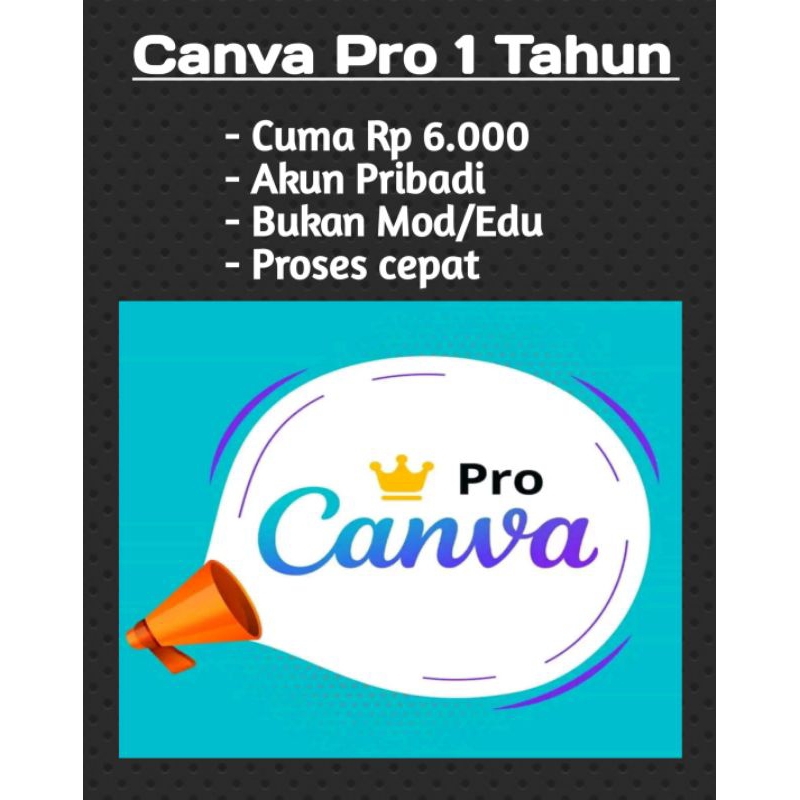 Jual Canva Pro 1 Tahun | Shopee Indonesia