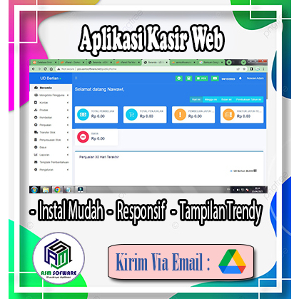 Jual Aplikasi Kasir Web (POS) Online dan Offline | Shopee Indonesia