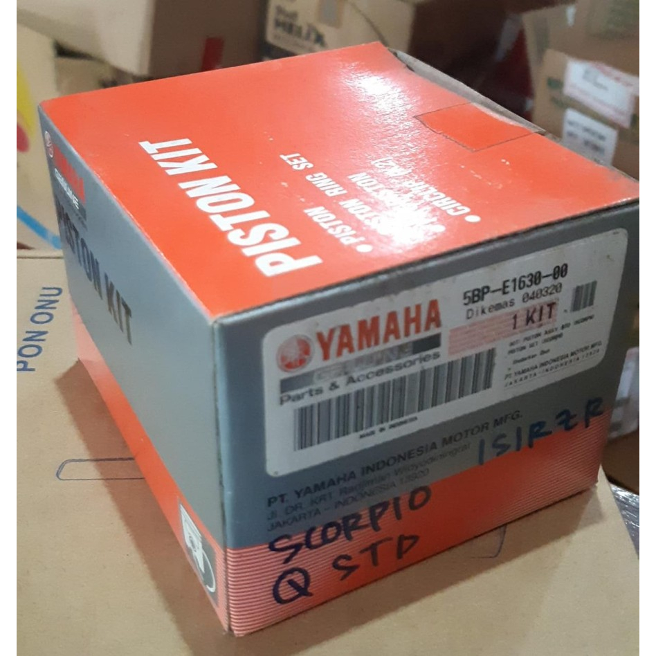 Jual PISTON KIT SCORPIO 5BP-E1630-00-STANDAR | Shopee Indonesia