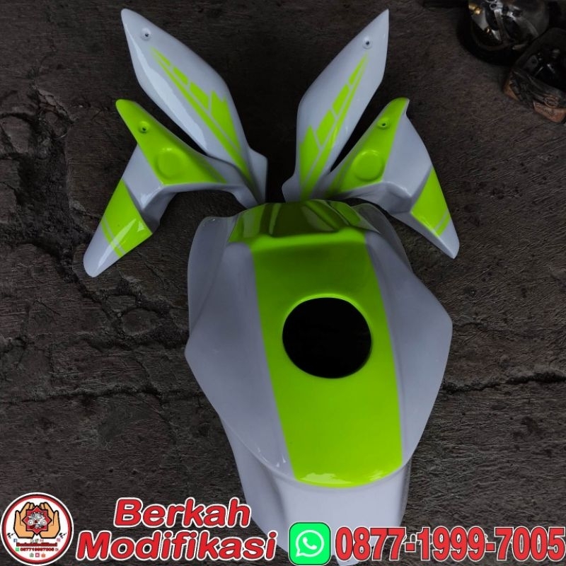 Jual Cover Kondom Tangki Shoroud Yamaha Byson Karbu 2010-2014 | Shopee ...