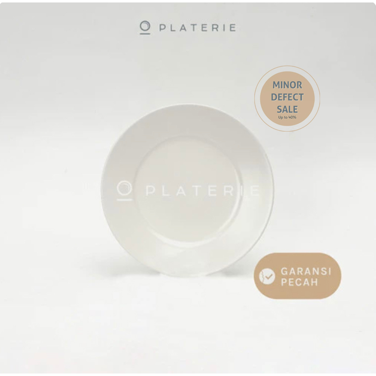 Jual [DEFECT] SALEBY Platerie Piring Keramik Dinner Plate 8Inch / 21cm ...