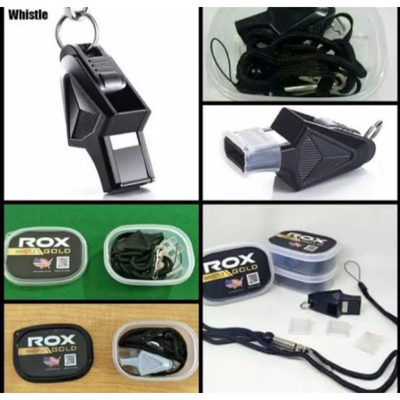 Jual Peluit Wasit Profesional Rox Gold Original Peluit Survival Peluit ...