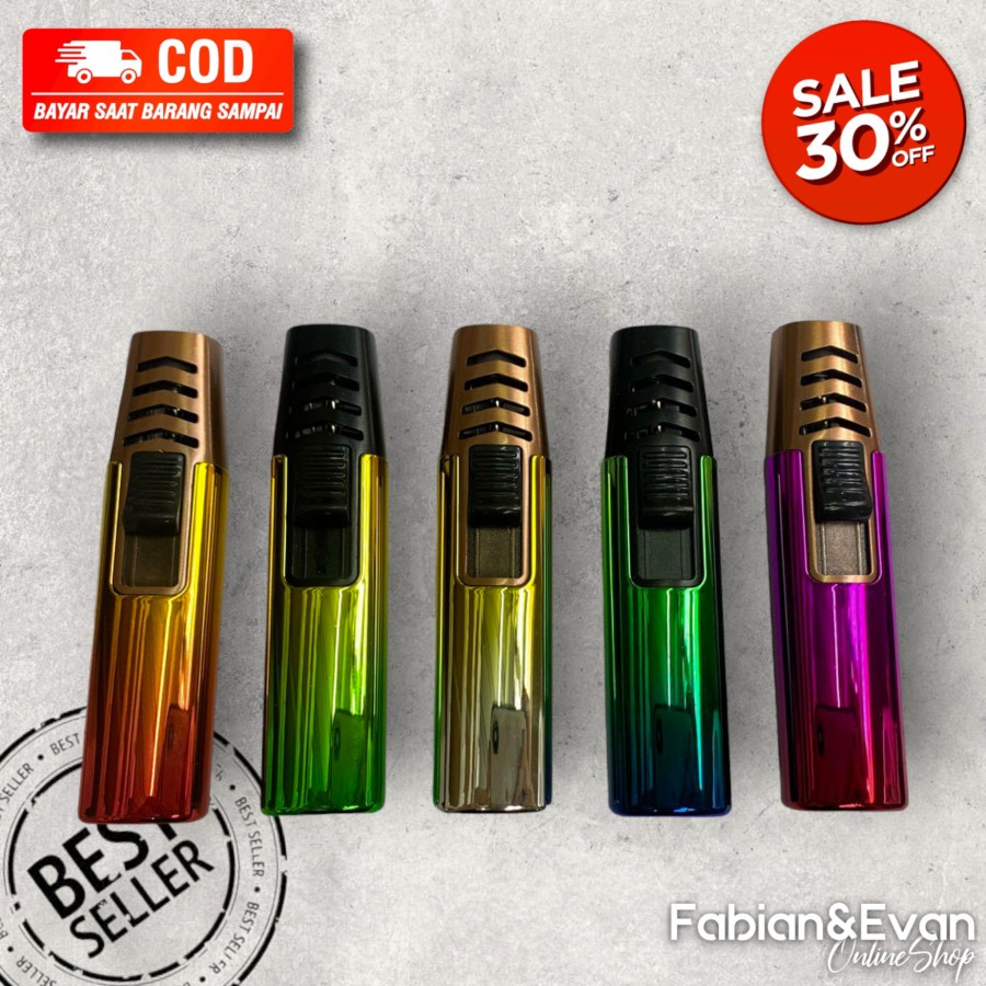 Jual Korek Api Gas Unik Bara Las SIngle Torch | Shopee Indonesia