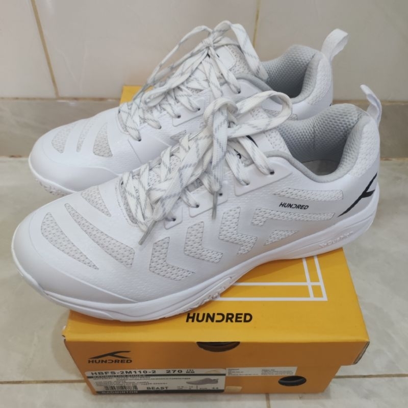 Jual sepatu badminton hundred beast original | Shopee Indonesia