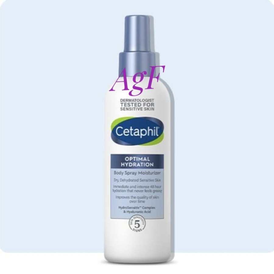 Jual Cetaphil Optimal Hydration Body Spray Moisturizer 207 mL (Galderma ...